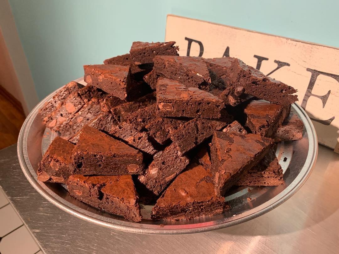 Mini Classic Brownies | BB&Bur Pastry Kitchen